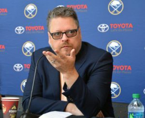 Sabres GM Tim Murray on acquiring Jimmy Vesey’s rights: ‘It’s a gamble ...