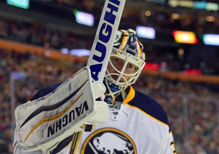 Former Sabres goalie Chad Johnson happy with Flames - Buffalo Hockey Beat