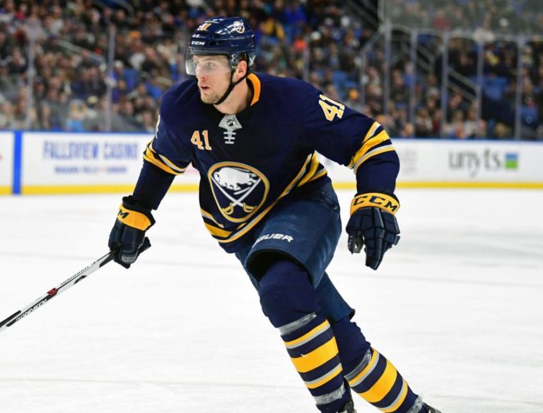 Sabres’ Justin Falk earning keep on top defense tandem - Buffalo Hockey ...