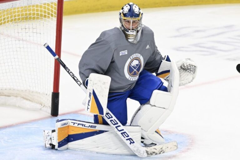 For Sabres goalie Eric Comrie, a chance to start materializes in ...
