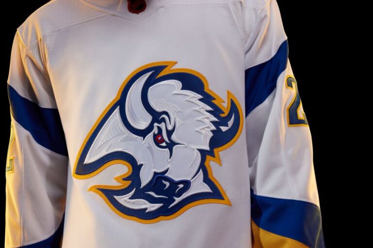 Sabres to wear Reverse Retro blue and gold ‘Goathead’ jersey eight ...
