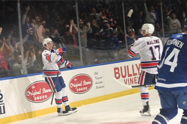 Sabres prospect Isak Rosen scores goal, enjoys impressive debut with ...