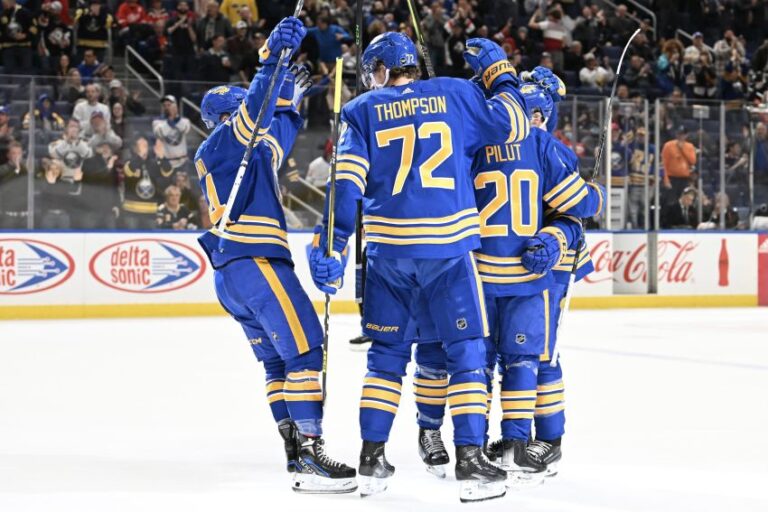 Tage Thompson dynamic in win, enjoys one of greatest nights in Sabres ...