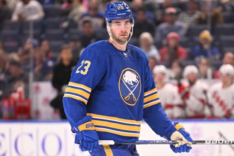 Sabres’ Mattias Samuelsson out against Maple Leafs; Jack Quinn set to ...