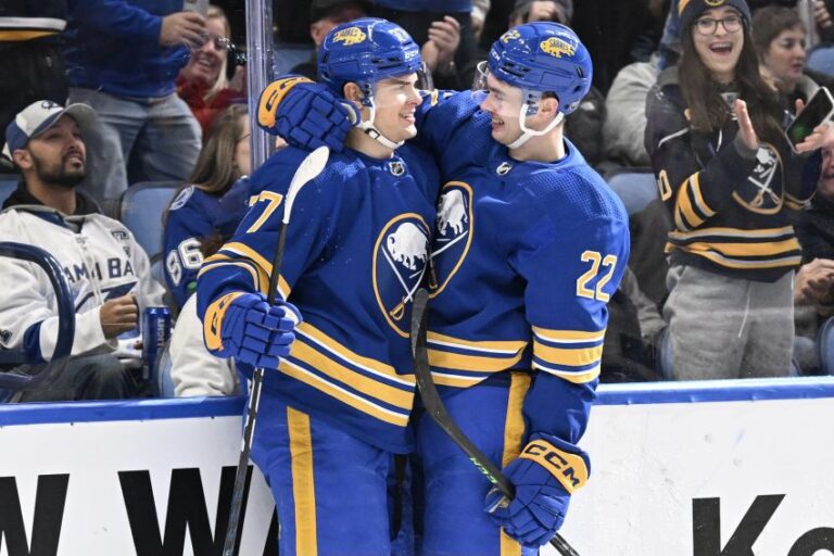 Sabres rookies JJ Peterka, Jack Quinn share special chemistry, friendship - Buffalo Hockey Beat