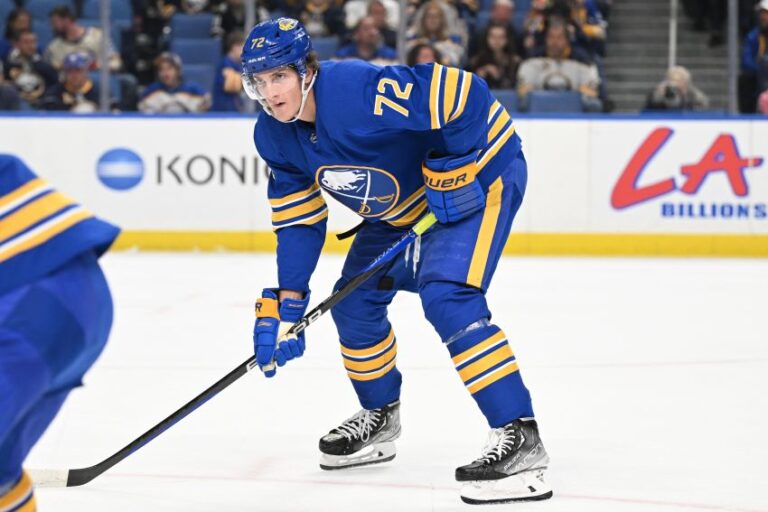 Five-goal game earns Sabres’ Tage Thompson NHL Second Star honors ...