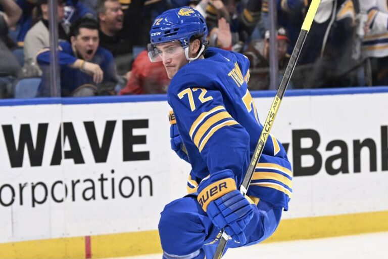 Sabres’ Tage Thompson reflective after NHL All-Star selection: ‘A tough ...