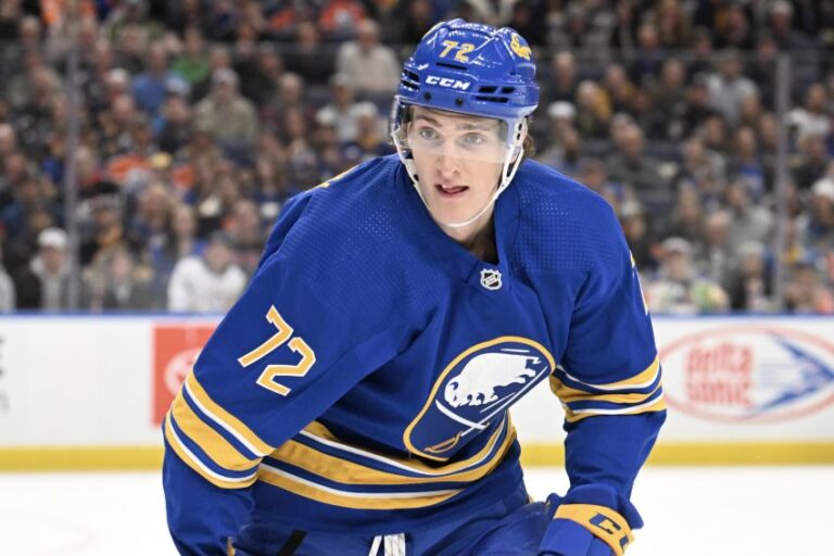 Sabres injury update: Tage Thompson practices, could play against ...