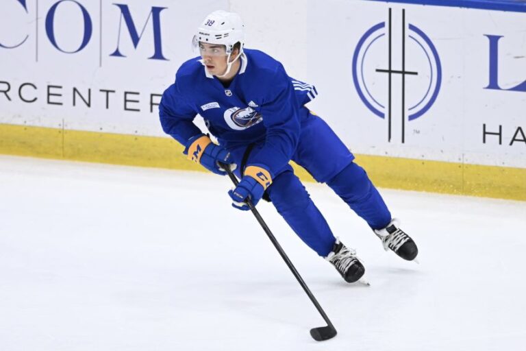 After wait, Sabres sign prospect Ryan Johnson to entry-level contract ...