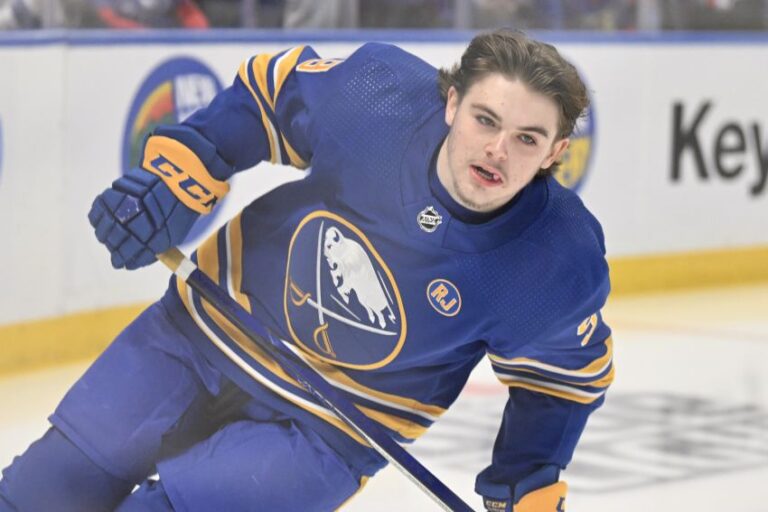 Next three games will decide rookie Zach Benson’s future with Sabres ...