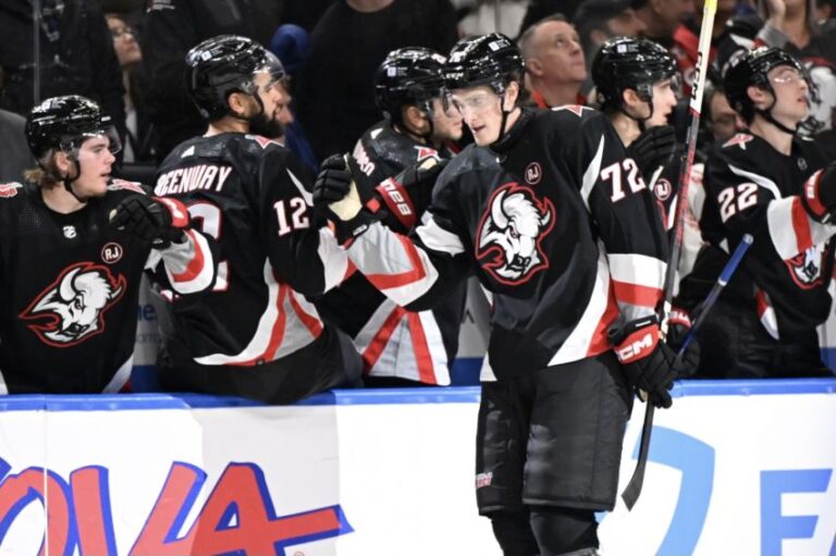 Sabres’ Tage Thompson bounces back, scores twice in win before leaving ...