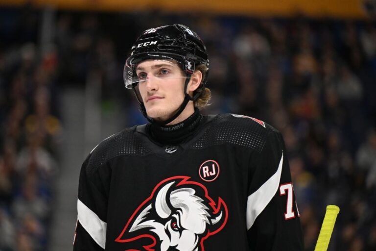 Injured Sabres center Tage Thompson ‘possibility’ to play against ...