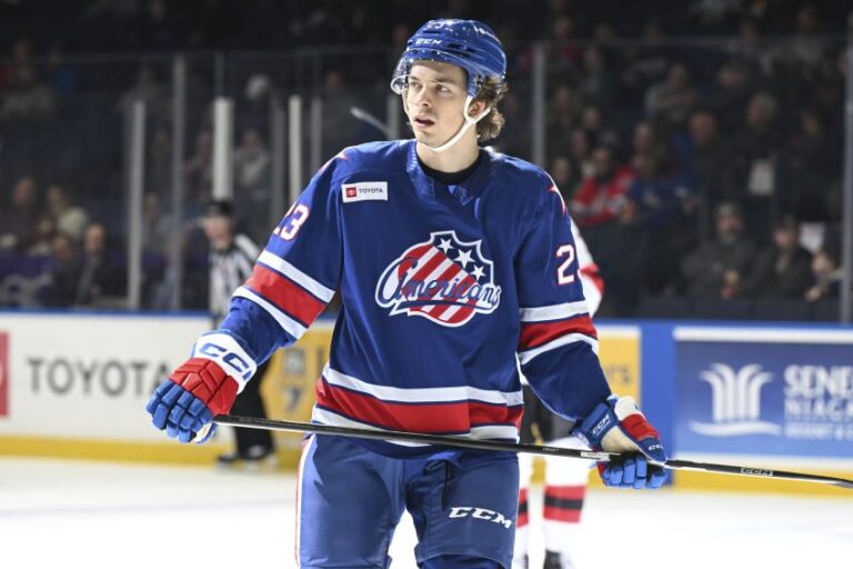 Sabres notes: Ryan Johnson earning big minutes with Rochester Amerks ...