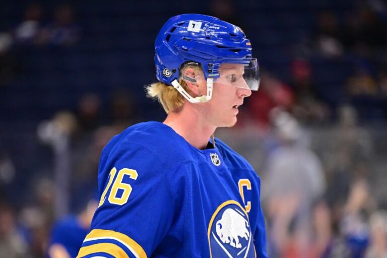 Injured Sabres captain Rasmus Dahlin having difficult time sitting out ...
