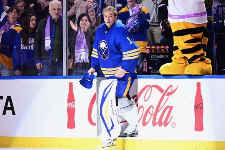 Ukko-Pekka Luukkonen stars in Sabres’ shootout win; Isak Rosen scores ...